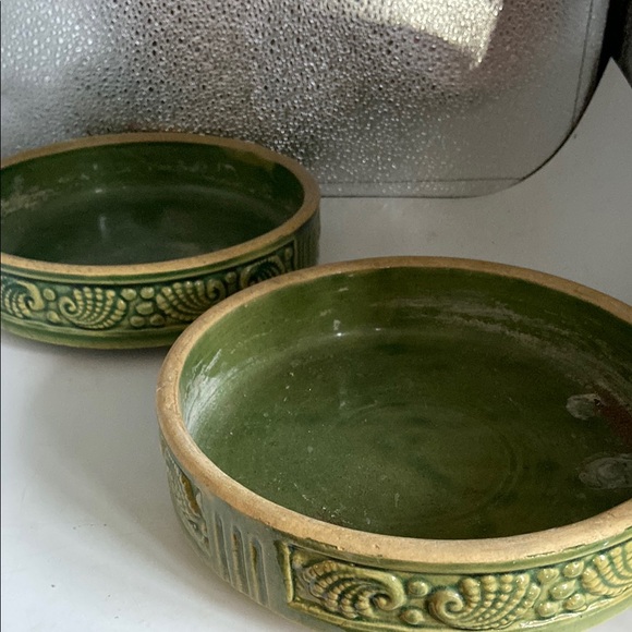 Storage & Organization | Green Decorative Ceramic Bowls | Poshmark